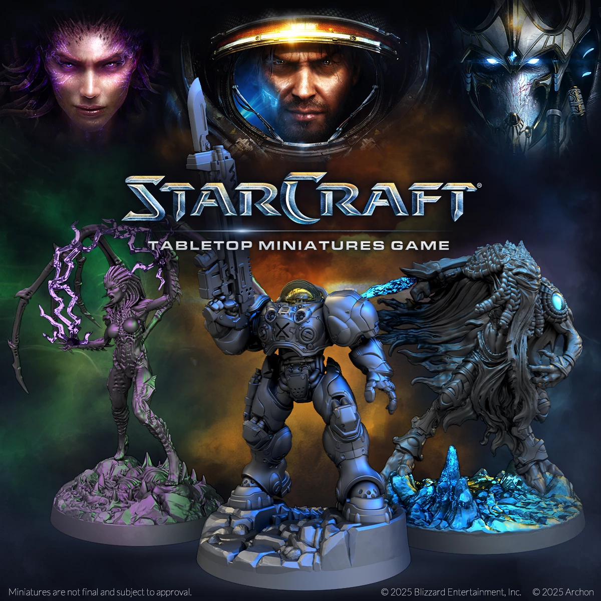 Archon Studio - StarCraft Tabletop Miniatures Game Announcement